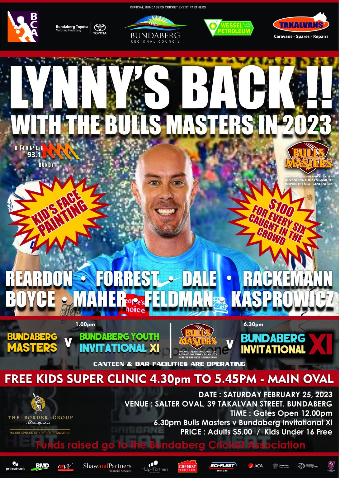 Bulls Masters - Supporting Communities & Charities Through Cricket