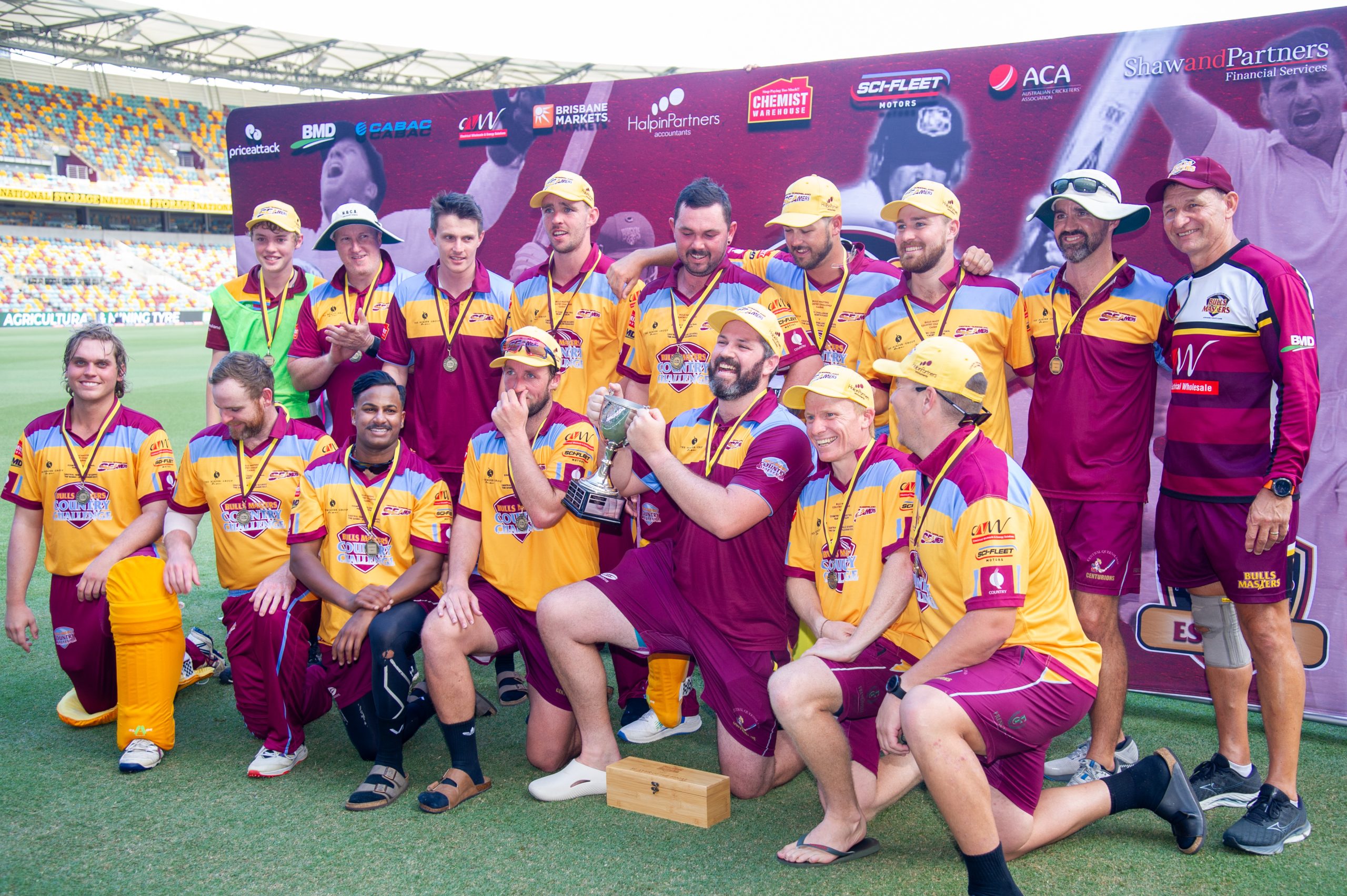 Teams Named For the Country Challenge in Cairns - Bulls Masters